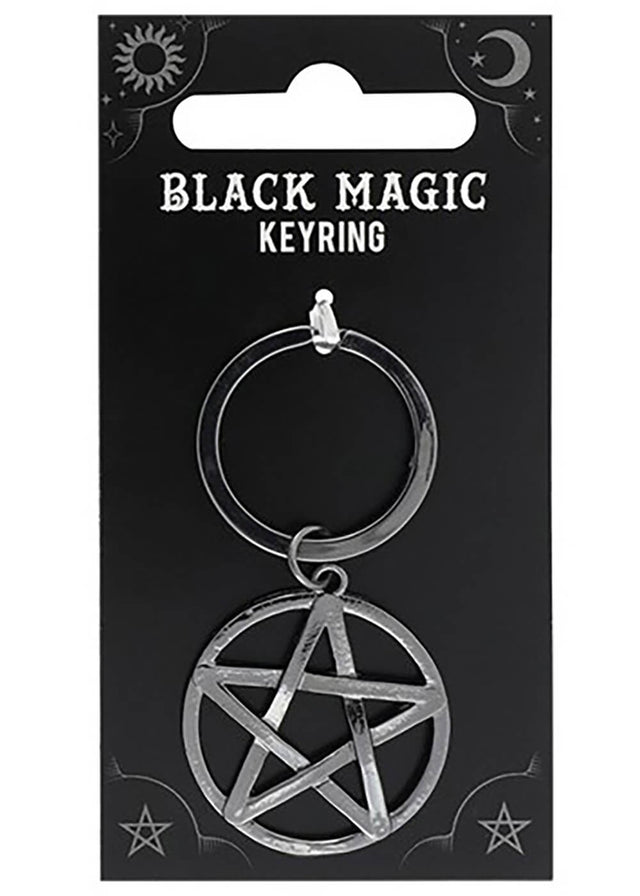 Succubus Home Black Magic Pentagram Sleutelhanger